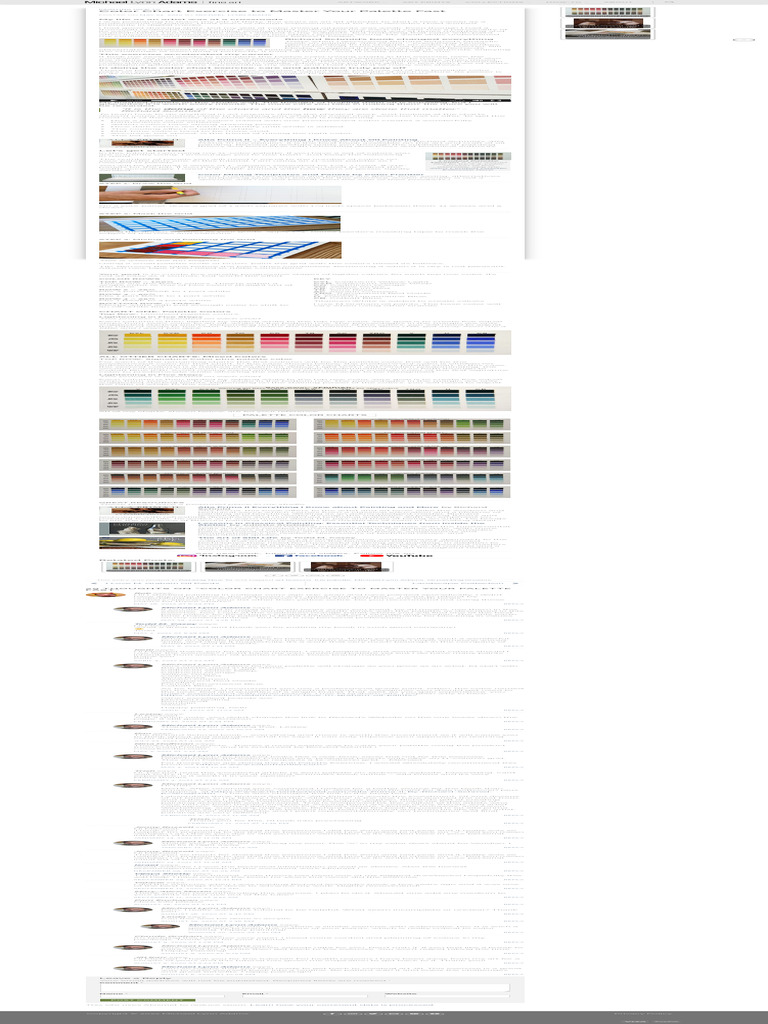 Richard Schmid's color chart exercise for oil paints saved my art ...