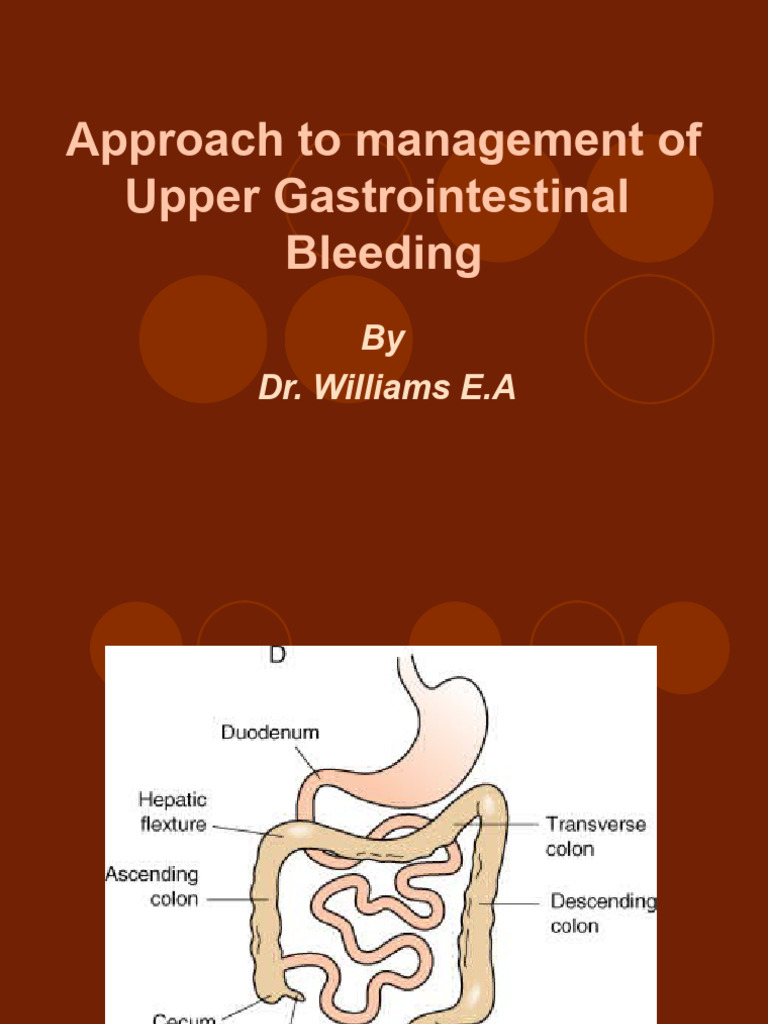 Upper GIB Lecture and Presentation. | PDF | Clinical Medicine | Medical ...