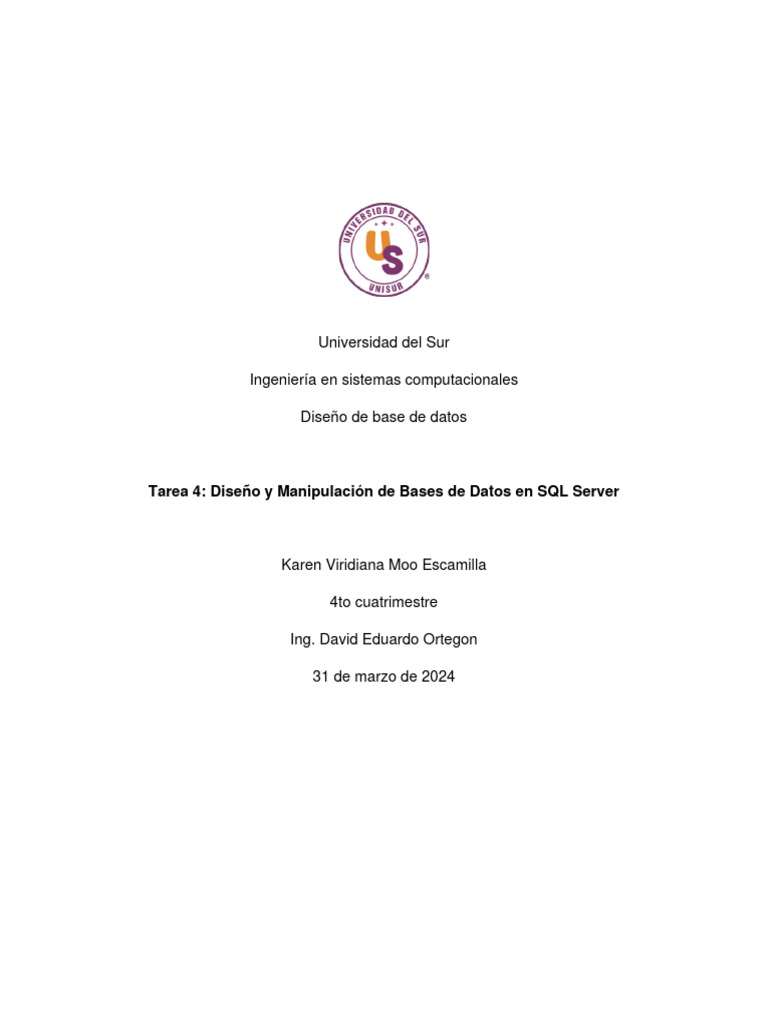 sql server 2 | PDF | Servidor SQL de Microsoft | Bases de datos