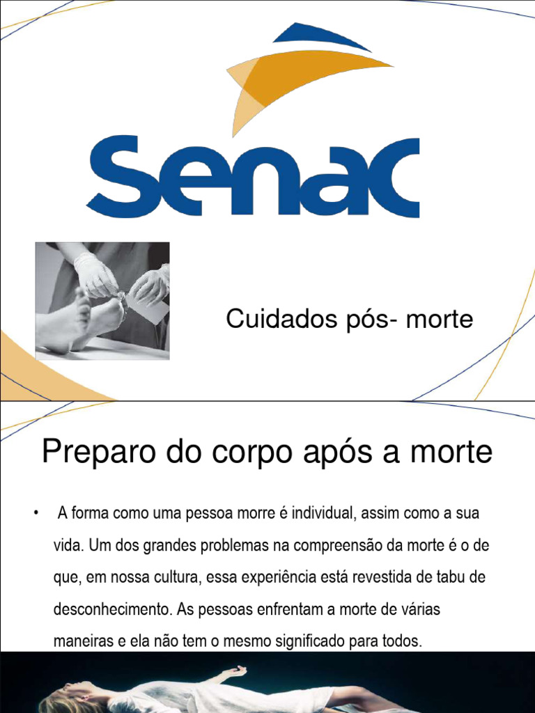 Cuidados e Preparo do Corpo Pós-Morte | PDF | Morte | Enfermagem