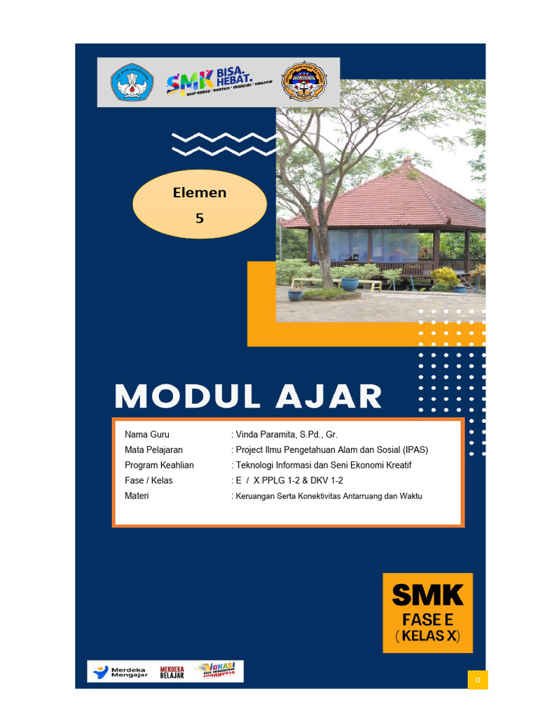 MODUL AJAR IPAS 5 - Keruangan Serta Konektivitas Antarruang Dan Waktu | PDF