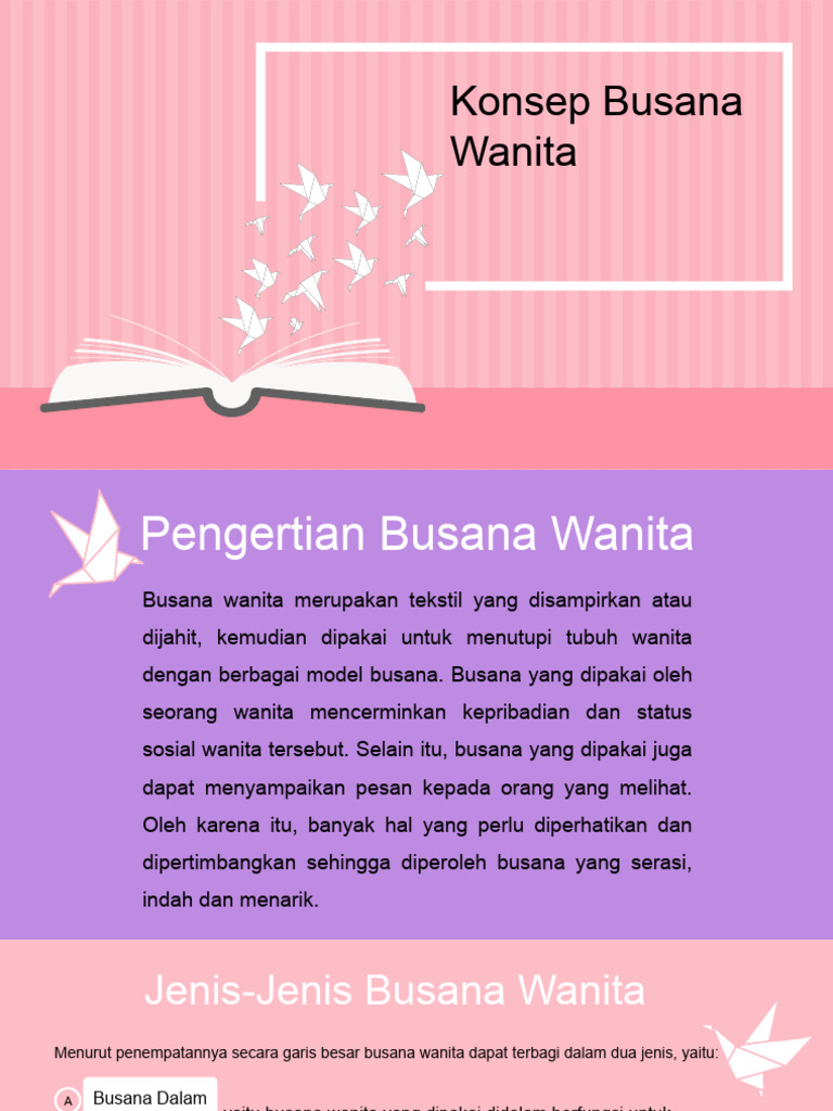Pengertian dan Jenis Busana Wanita | PDF | Gaya Hidup