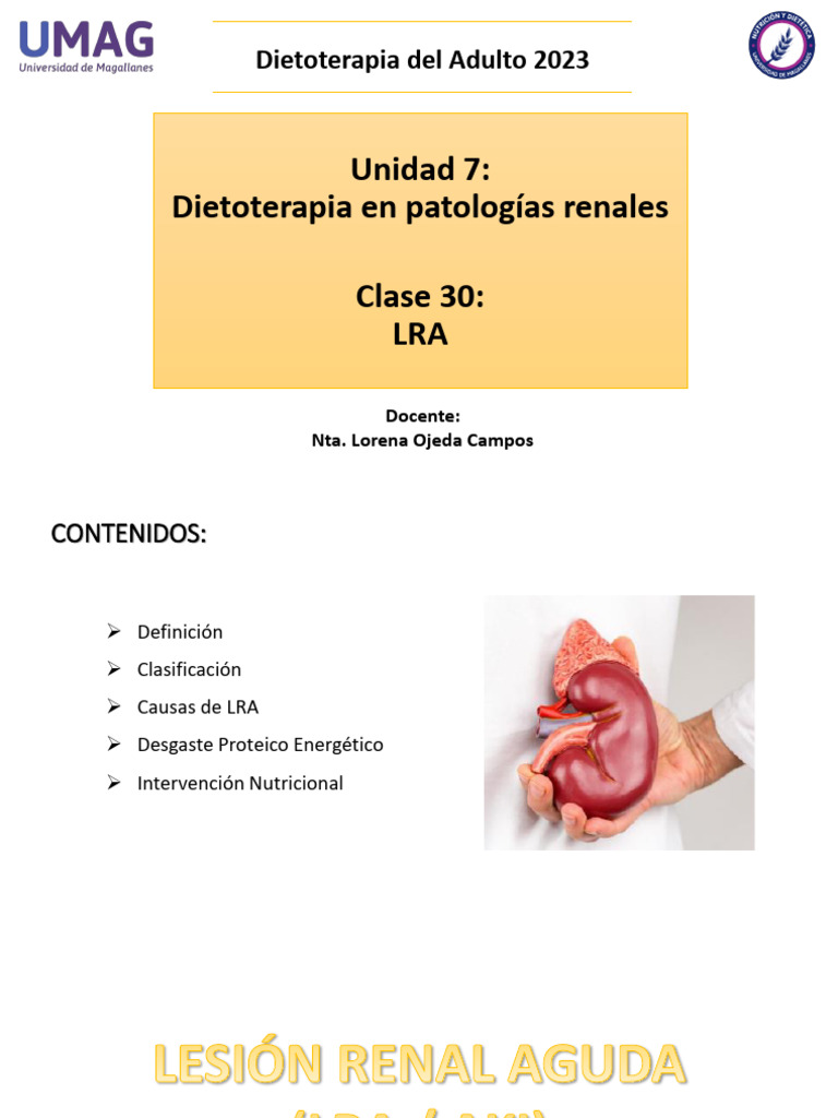 Clase 30 LRA | Descargar gratis PDF | Nutrición | Dieta y nutrición