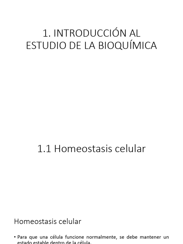 Presentacion de La Homeostasis Celular | PDF | Nicotinamida adenina dinucleótida | Trifosfato de ...
