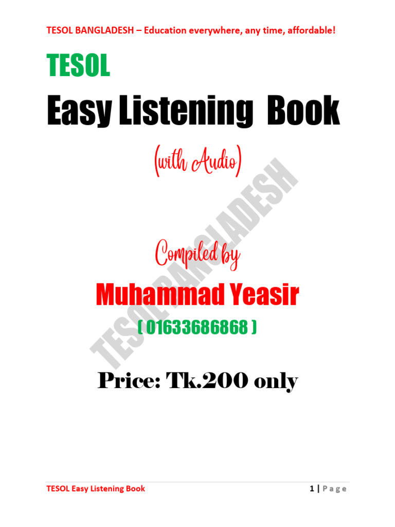 Easy Listening Book | PDF | Milk | Train