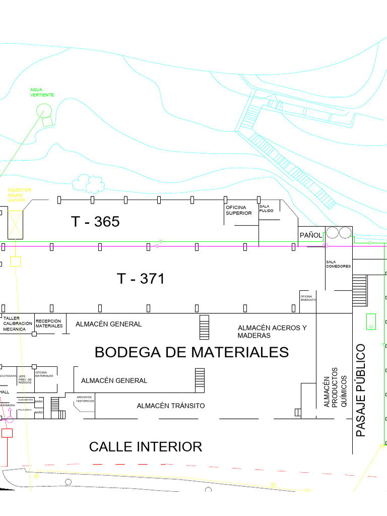 Modelo de Bodegas Diseño CAD | PDF