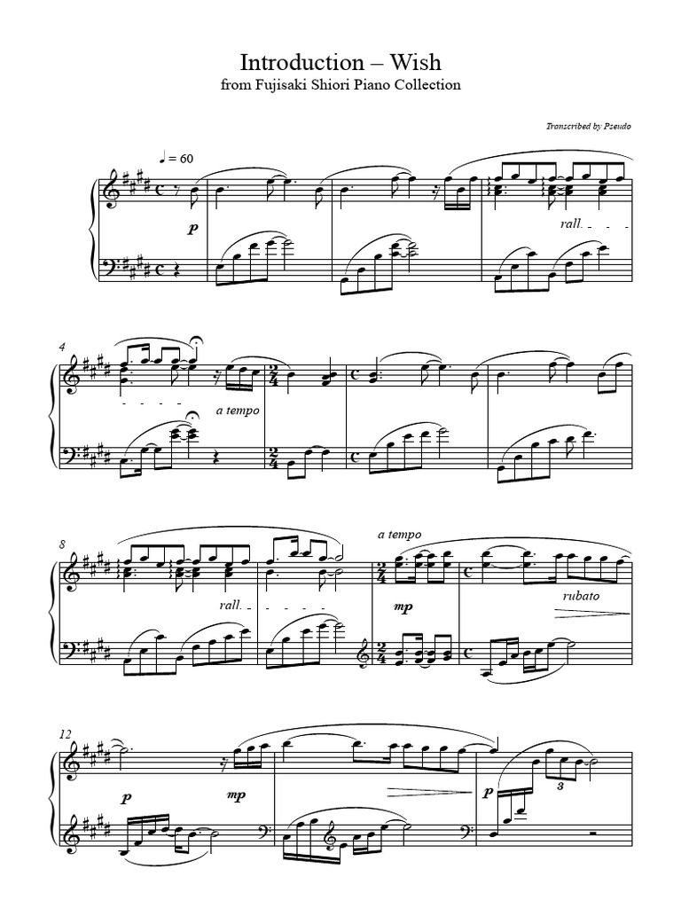 01-Introduction-Wish | PDF | Musical Forms | Elements Of Music