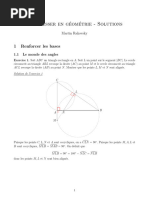 Trigonometrie Exercices de Maths en 1ere Corriges en PDF | PDF ...