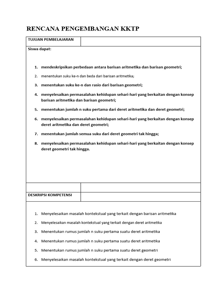 LK 05 Pengembangan KKTP | PDF
