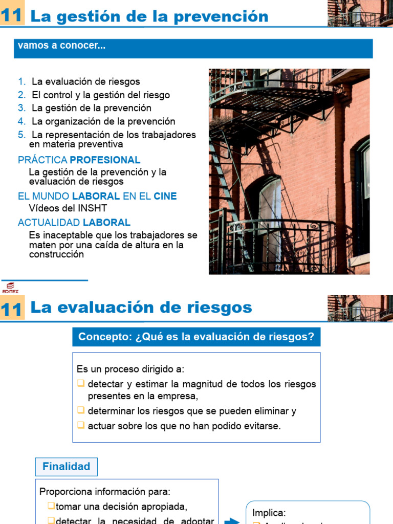 11 - Gestion de La Prevencion | Descargar gratis PDF | Riesgo | Business