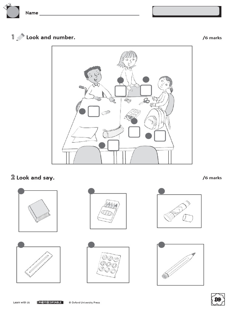 Learn With Us 1 Unit - 1 - Challenge - Test | PDF Learn With Us 1 Unit - 1 - Challenge - Test | PDF