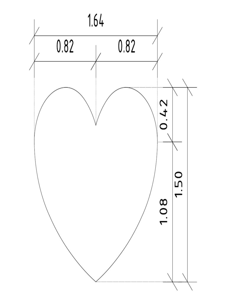 Corazon MEDIDAS | PDF