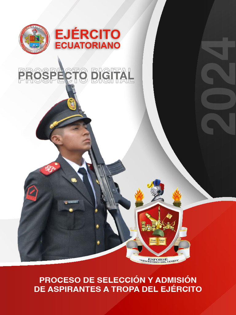 Prospecto_Esforse_2024 | PDF | Militar | Ecuador