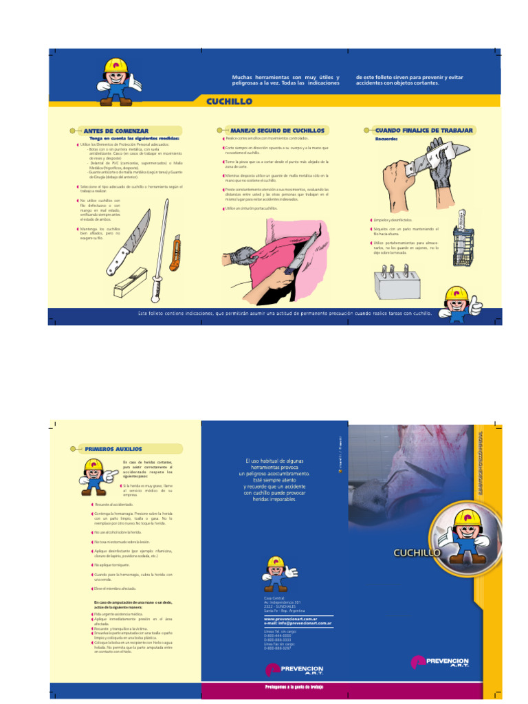Folleto - Cuchillo | PDF | Cuchillo
