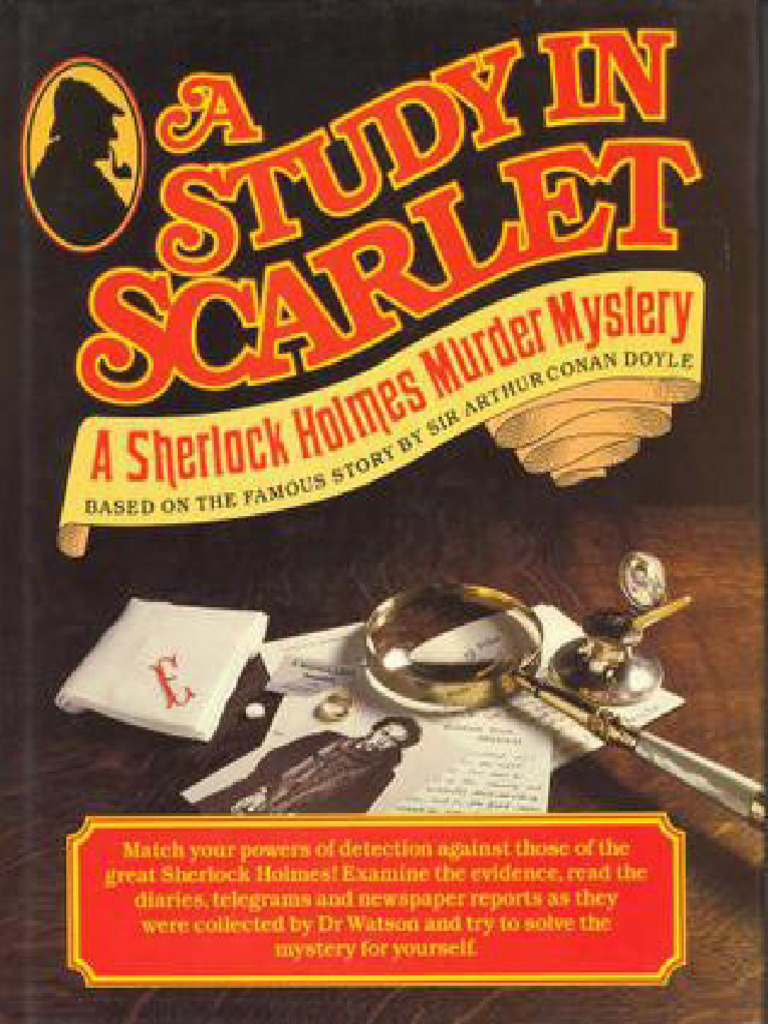 A Study in Scarlet (PDFDrive) | PDF | C. Auguste Dupin | Sherlock Holmes