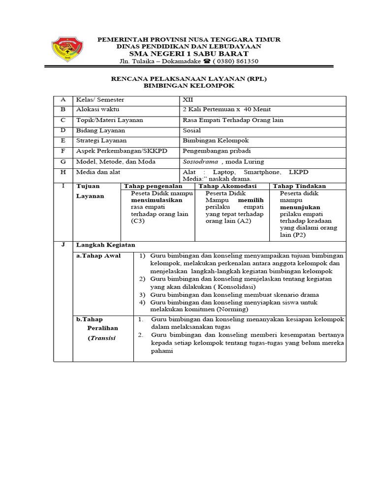 BKP RPL Empati | PDF