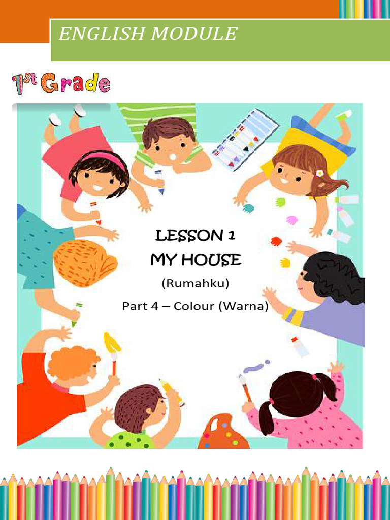 Modul B.ingg Lesson Kelas 1 | PDF