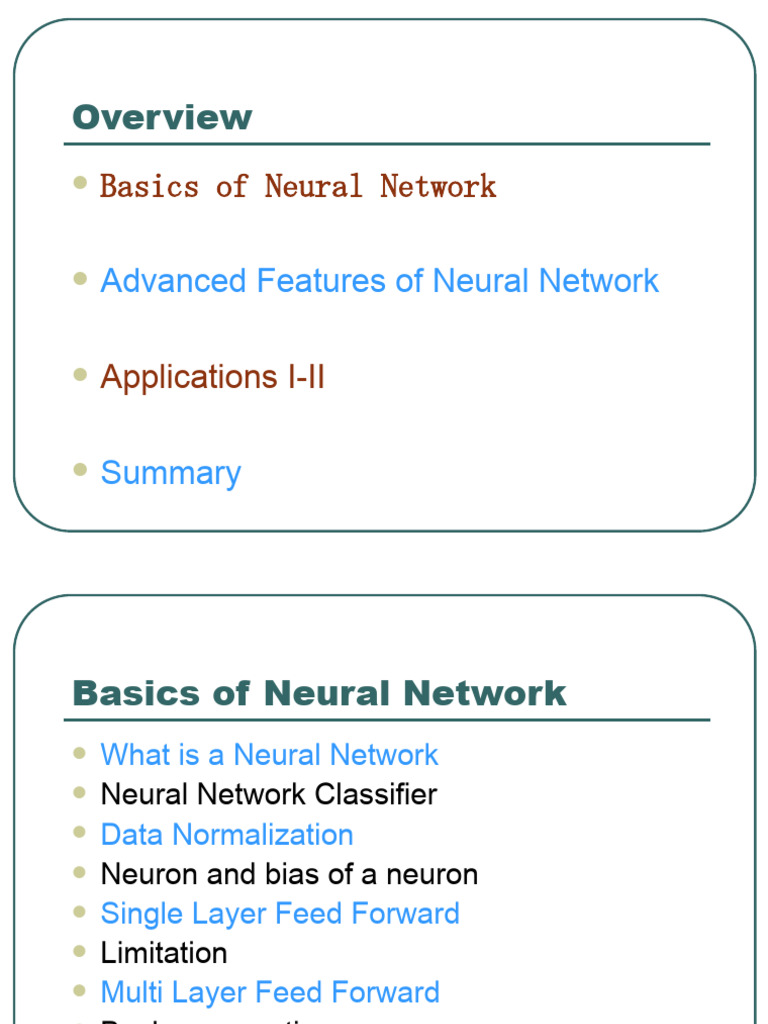Neural | PDF | Artificial Neural Network | Machine Learning