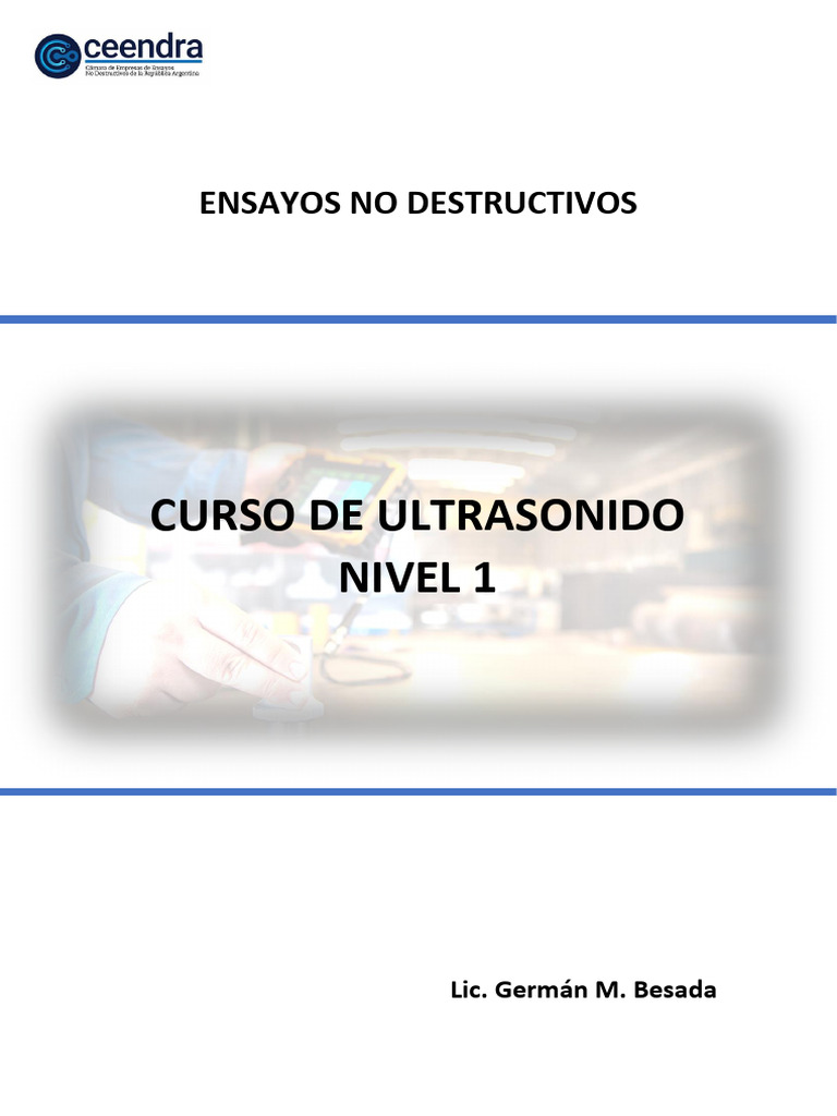 Manual Curso de Ultrasonido Nivel 1 - 1.2 | PDF | Rayo X | Ultrasonido