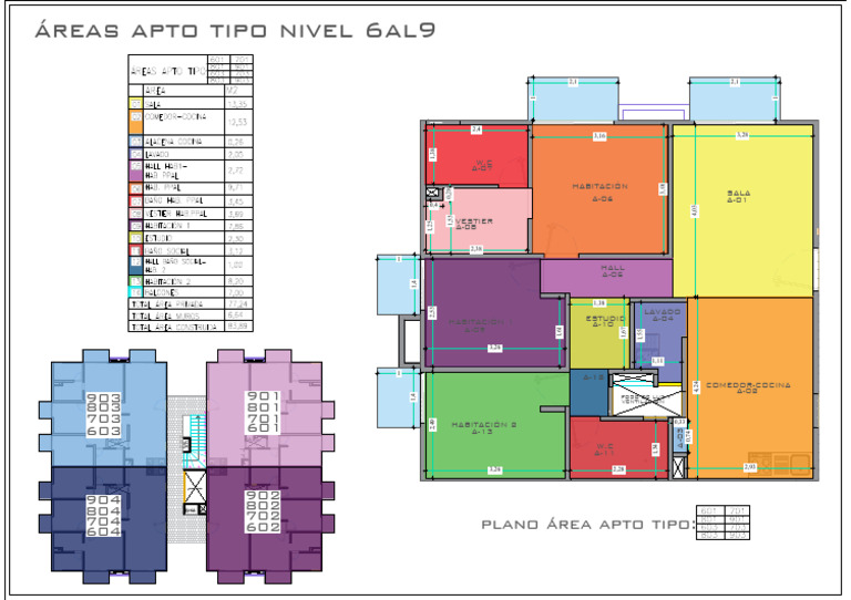 Plano de Apartamento Tipo | PDF