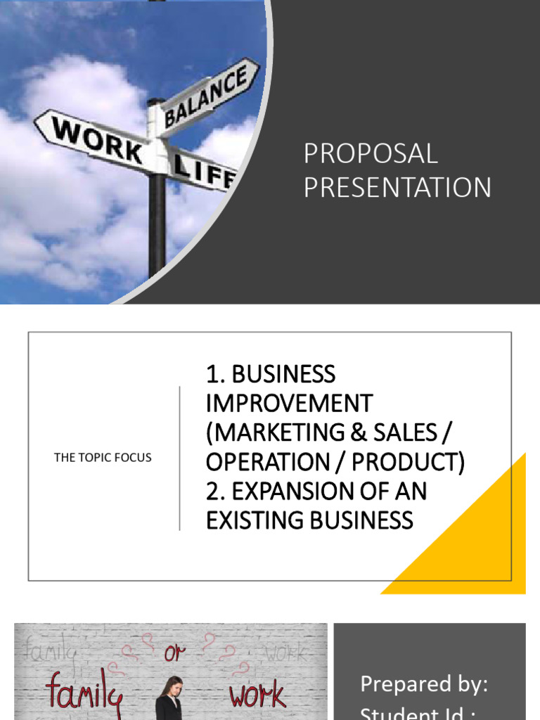 Proposal Presentation | PDF | Cognition