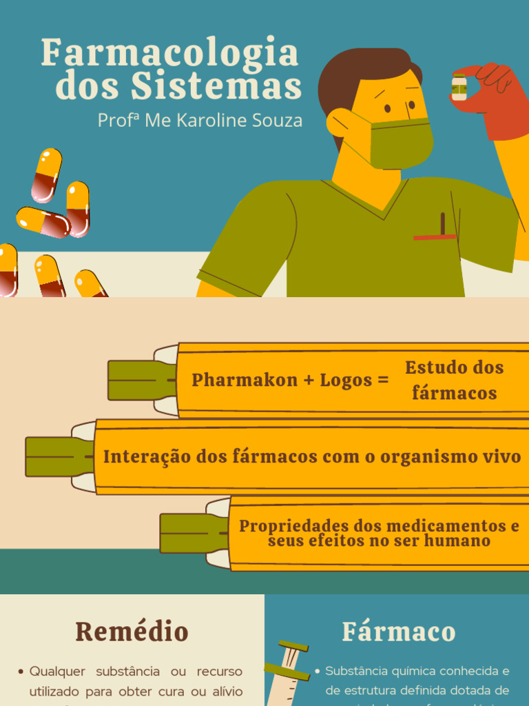 Farmacologia Dos Sistemas | PDF | Agonista (Bioquímica) | Antagonista de receptor (farmacologia)