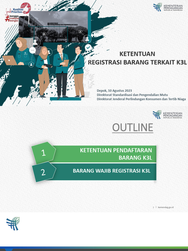Ketentuan Registrasi K3L | PDF