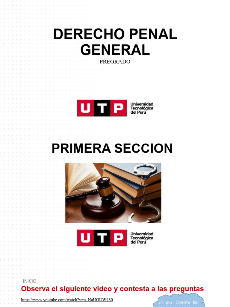 Derecho Penal Clase N01 | Descargar gratis PDF | Castigos | Derecho penal