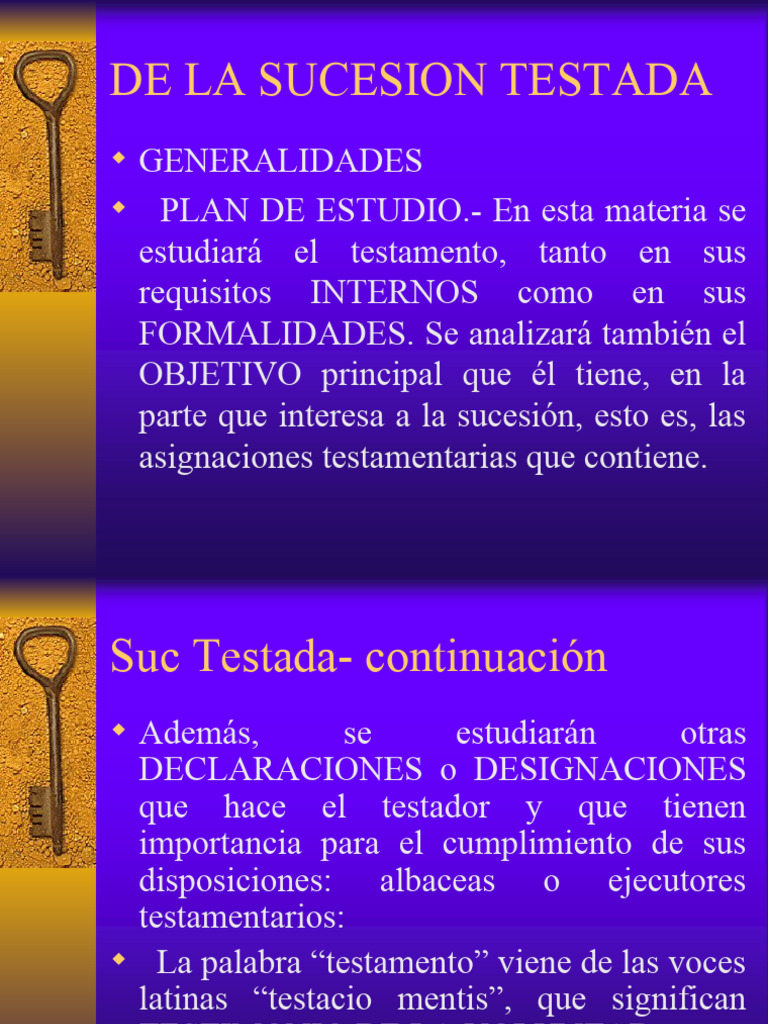 Características y requisitos del testamento | PDF | Voluntad y ...