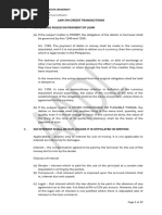 Chapter 1. - Commodatum 1. Characteristics | PDF | Legal Liability ...