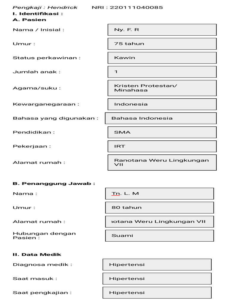 Hendrick 220111040085 | PDF | Kesehatan Holistik | Sains & Matematika