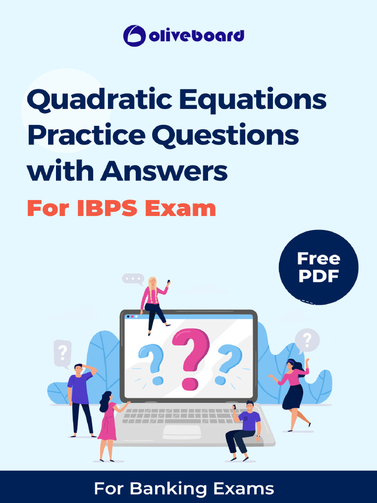 Quadratic Equation Questions | PDF | Equations | Quadratic Equation