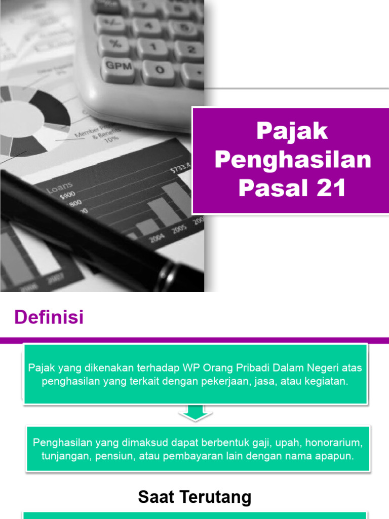 Panduan Pajak Penghasilan Pasal 21 | PDF