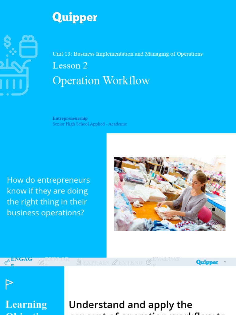 ENT PS Unit13 Lesson2 Final | PDF | Entrepreneurship | Business Process