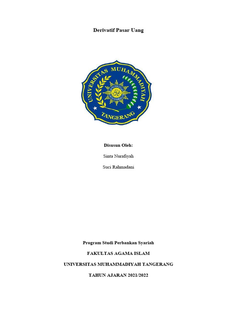 Panduan Derivatif Pasar Uang: FRA | PDF | Bisnis