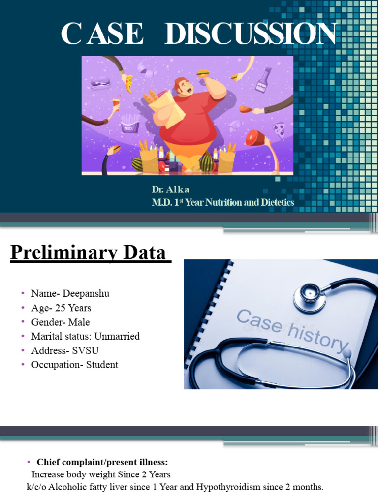 Case Discussion Obesity | PDF | Adipose Tissue | Obesity