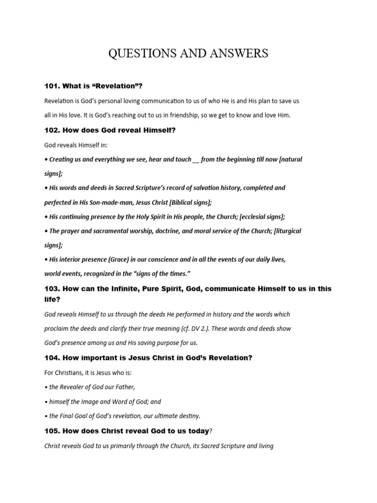 Revelation Chap2 | PDF | Bible | Biblical Inerrancy