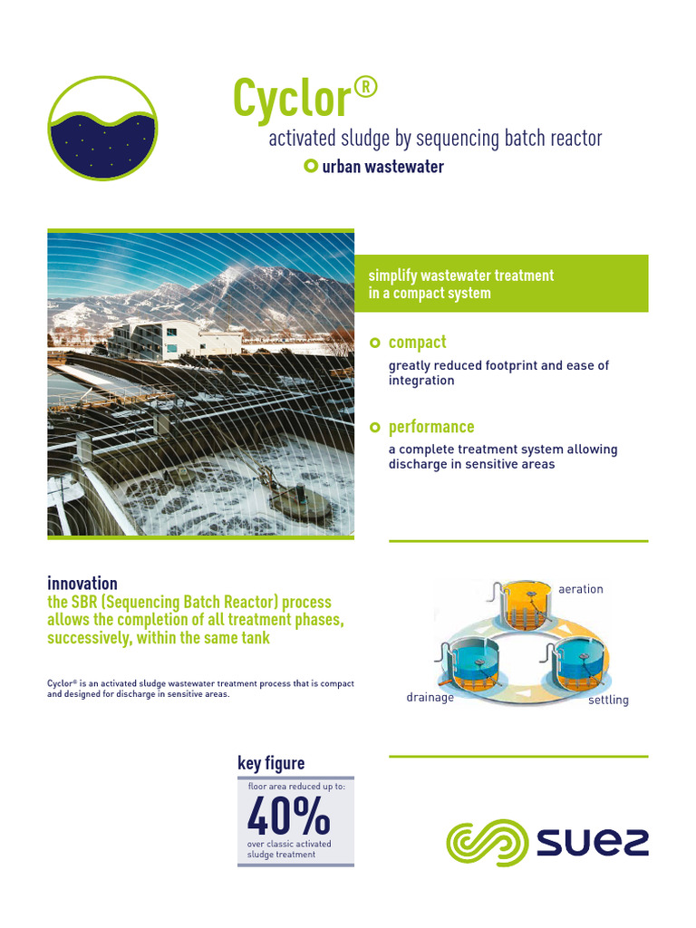 Cyclor - P ER 004 EN 1603 - v2 | PDF | Sewage Treatment | Sewerage