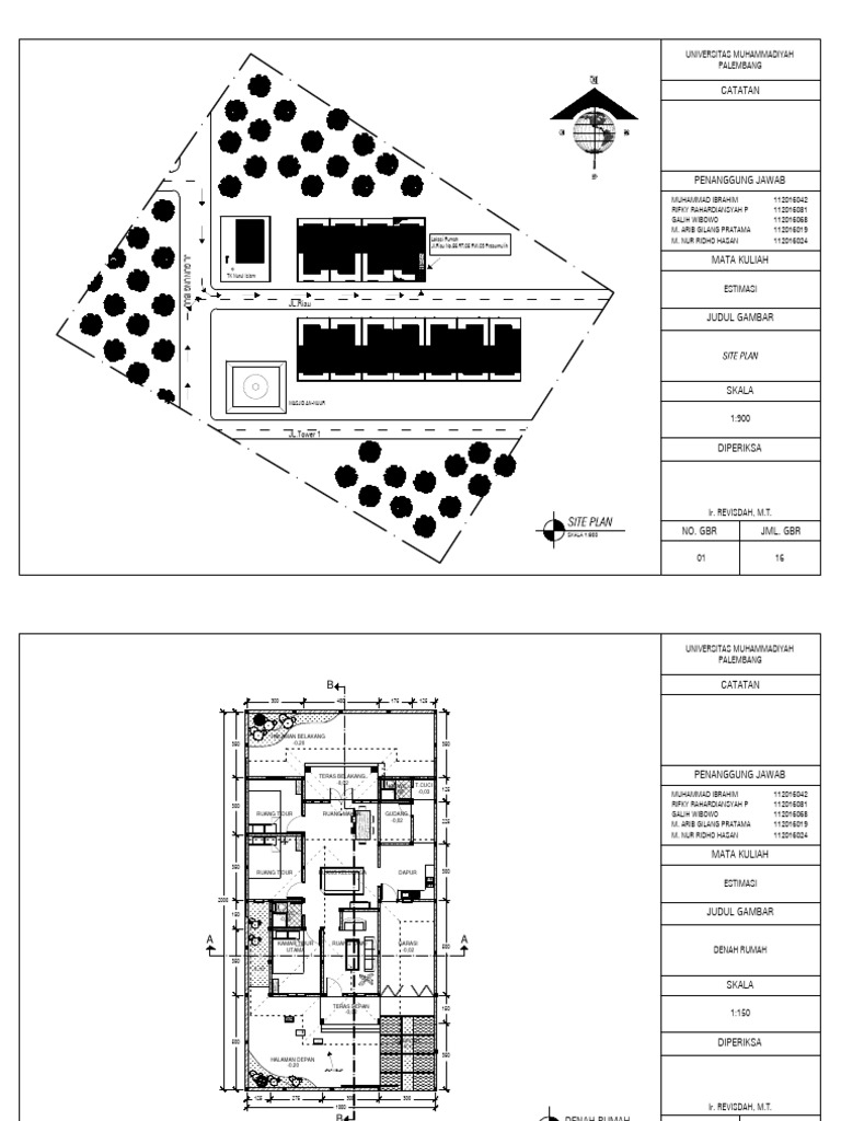 Denah dan Spesifikasi Rumah Tipe 100 | PDF