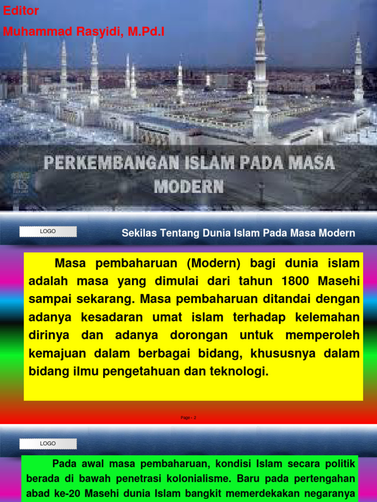 Perkembangan Islam Pada Masa Modern | PDF