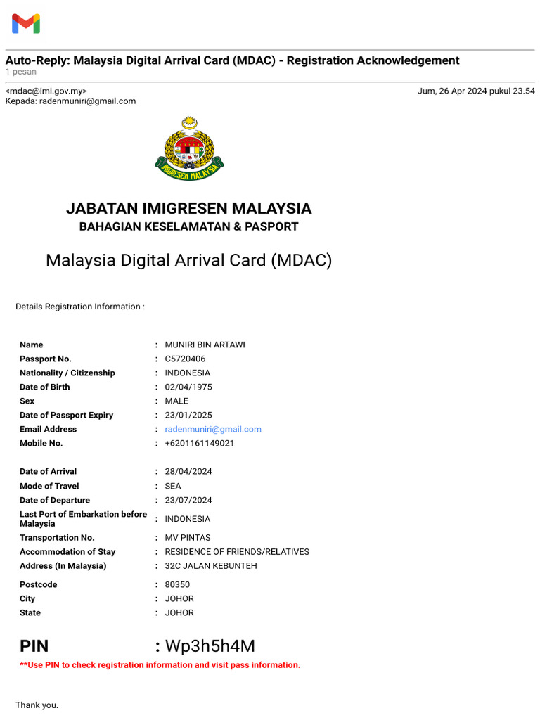 Gmail - Auto-Reply - Malaysia Digital Arrival Card (MDAC ...