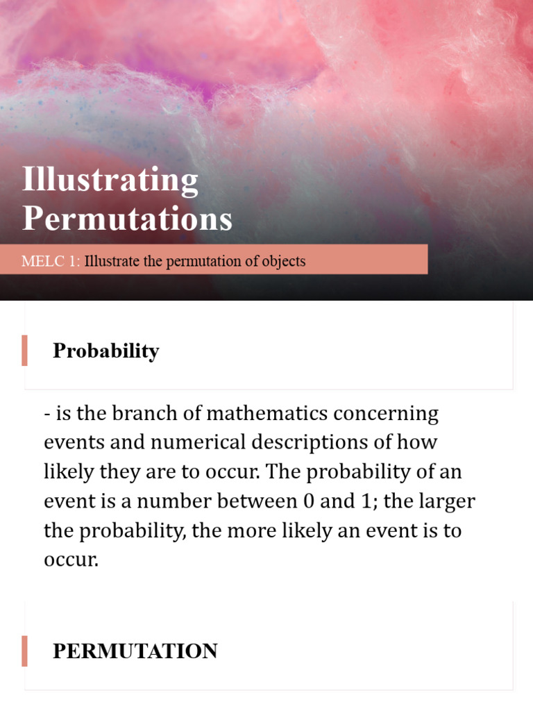 Illustrating Permutations | PDF | Permutation | Numbers