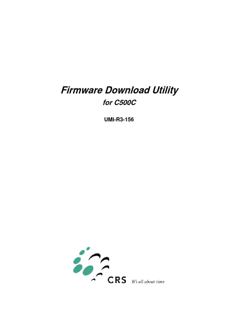 Firmware Download Utility | PDF | Computer File | Directory (Computing)