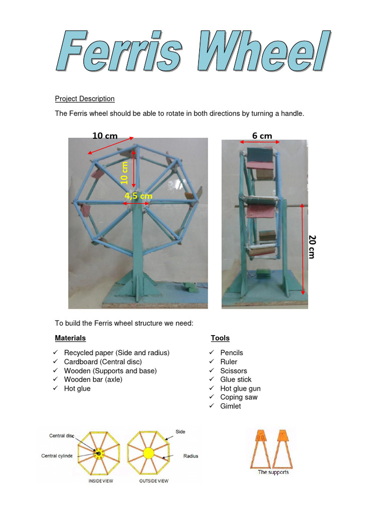 Projects FerrisWheel&PaperStructures | PDF