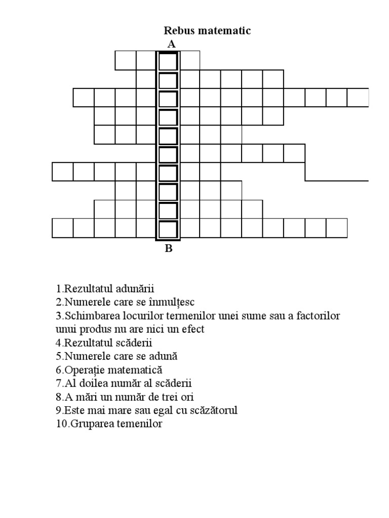 Rebus Matematic | PDF