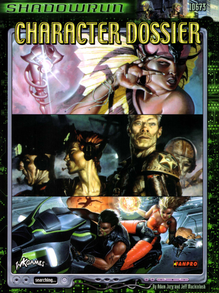 Shadowrun - 10673 - Character Dossier | PDF