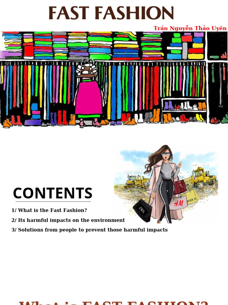 Fast Fashion (PPT Slides) | PDF