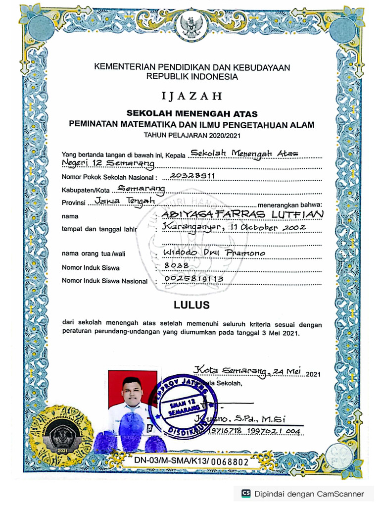 Abiyasa Farras Lutfian | PDF