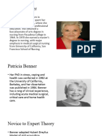 Patricia Benner S Theory | PDF | Concept | Experience