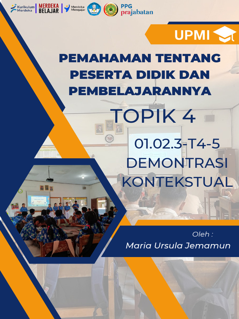 01.02.3-T4-5 Demontrasi Kontekstual | PDF | Kesehatan Holistik | Sains & Matematika